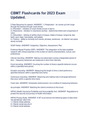 CBMT FINAL REVISION DOCUMENT CLEARLY SOLVED AND UPDATED 2023 EDITION - DocMerit