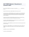BUNDLE SOLUTION PACK OF RNRF DCF STUDY EXAM QUESTIONS CORRECTLY ANSWERD ...