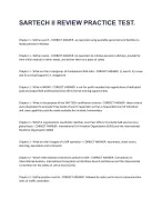 SARTECH II REVIEW PRACTICE TEST. - DocMerit