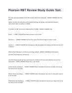 PEARSON RBT EXAM LATEST 2023-2024 EXAM 250+ REAL EXAM QUESTIONS ...