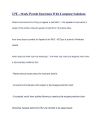 EPE - Study Permit Questions With Complete Solutions.pdf - DocMerit
