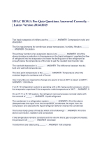 HVAC BOMA Pre-Quiz Questions Answered Correctly – | Latest Version 2024 ...