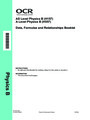 OCR_ AS Level Physics B (H157)A Level Physics B (H557)Data,Formulae and Relationships Booklet ...