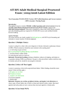 ATI RN Adult Medical-Surgical Proctored Exam | 2025/2026 Latest Edition ...