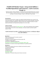 NASM CES Final & Retake Exams COMPLETE BUNDLE (2025/2026) | Actual Exam ...