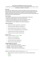 PAEA EOC & Summative Exam 2025/2026 | Actual Exam with Complete ...