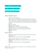 WEEK 10 I HUMAN DYSURIA AND URINARY FREQUENT: RG is a 30-year-old ...