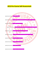 ACLS Pre-Test 2025–2026 | Complete Exam Questions with Expert Answers ...