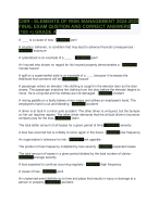 CISR - Elements of Risk Management Exam 132 Questions with Answers,100% ...