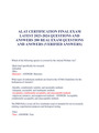 ALAT CERTIFICATION FINAL EXAM LATEST 2023-2024 QUESTIONS AND ANSWERS ...