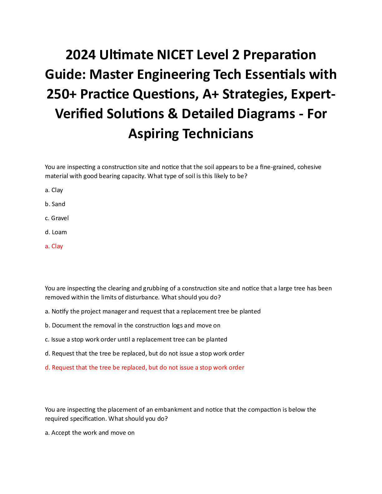 2024 NICET Engineering Technician Exam Mastery Bundle: Ultimate ...