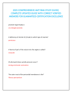 2025 COMPREHENSIVE AMT RMA STUDY GUIDE| COMPLETE UPDATED GUIDE WITH ...