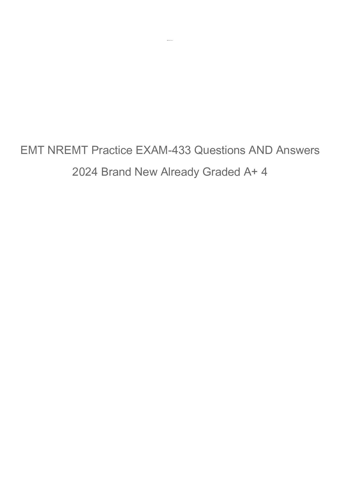 NREMT PRACTICE TEST BANK NREMT PRACTICE NREMT PARAMEDIC PREP EMT NREMT ...