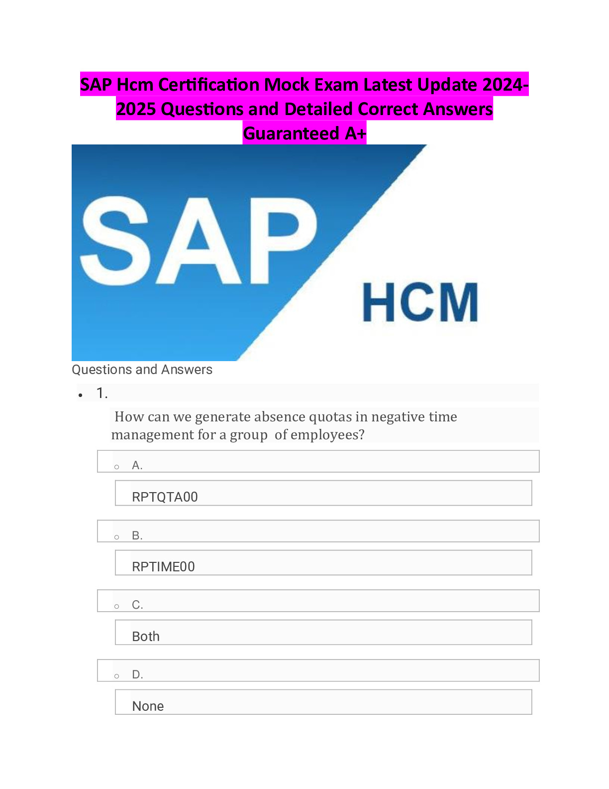 How Well Do You Know The SAP T-Codes Latest Update 2024-2025 Questions ...