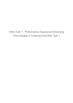 WGU c844-task-1-performance-assessmentemerging-technologies-in ...