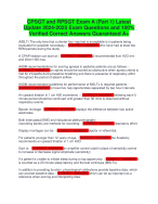 CPSGT AND RPSGT Exam Practice Questions (Polysomnography) with ...