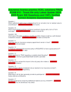 Insurance license practice XCEL solutions FINAL EXAM #12 - Texas life ...