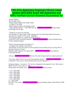 FAE (Fire Apparatus Engineer) Illinois Latest Update 2024-2025 Exam 250 ...