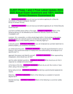 CLEET Phase 4 (New 2024/2025 Update) Questions and Verified Answers 100 ...