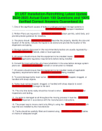 U1 UST Installation-Retrofitting Latest Update 2024-2025 Actual Exam ...