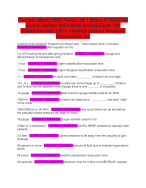 Combat Medic 68W- Fieldcraft 1 Exam-with 100% verified solutions-2023 ...