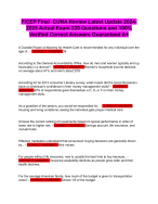 FICEP final test questions & answers 2024/2025 - DocMerit