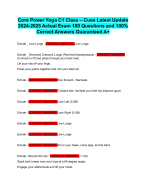 Core Power Yoga C1 Class - Cues Sequence and Breath with Posture Latest ...