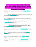 BUQ 1 suas Exam/45 Complete Questions and Answers - DocMerit