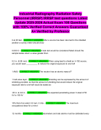 IRRSP Industrial Radiography Radiation Safety Personnel (IRRSP ...