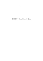 BIOD171 Case Study 5 Quiz Portage Learning Essential Microbiology ...