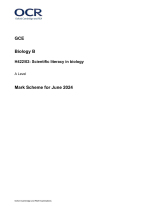 OCR A Level Biology B (Advancing Biology) H422/02 QUESTION PAPER AND ...
