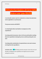 CPO Practice Test Questions With Correct Verified Solutions 2024/2025 ...