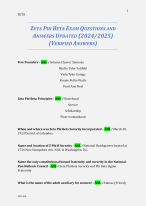 ZETA PHI BETA COMPILED EXAMs QUESTIONS AND ANSWERS UPDATED (2024/2025 ...