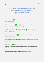 FCTC TEST COMPILED EXAMs QUESTIONS AND ANSWERS UPDATED (2024/2025 ...