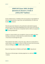 RNRF DCF Exam 100% Verified Questions & Answers | Grade A (2026/2027 ...