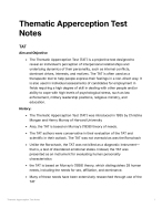 Thematic apperception test cards - DocMerit