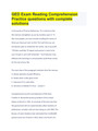 GED Exam Reading Comprehension Practice questions with complete ...