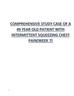 COMPREHENSIVE STUDY CASE OF A 49 YEAR OLD PATIENT WITH INTERMITTENT ...