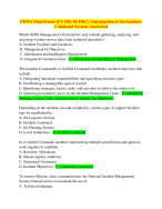 FEMA ICS 100: IS-100.C: Introduction to the Incident Command System ...