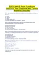 ZUKU NAVLE Study Prep Exam 2023/2024 Test Questions With Correct ...