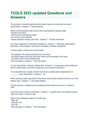 TCOLE 2024: Practice Exam TEEX (Set 1, 2 and 3) Questions and Answers ...