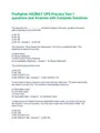Firefighter HAZMAT OPS Practice Test 1 questions and Answers with ...