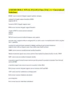 AMEDD BOLC FINAL EXAM (Class 216) || A+ Guaranteed Solutions. - DocMerit