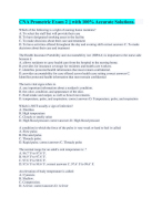 CNA Prometric Exam 2 || with 100% Accurate Solutions. - DocMerit