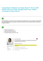 Comprehensive iHuman Case Study Week 7: 25-Year-Old Patient with Loose ...