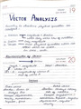 Vector Analysis and Motion in a Plane_Handwritten notes - DocMerit