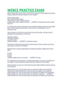 WEBCE PRACTICE EXAM QUESTIONS AND ANSWERS (2022/2023) COMPLETE GUIDE ...
