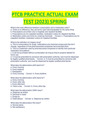 PTCB Practice Exam 2023 QUESTIONS WITH COMPLETE SOLUTIONS - DocMerit