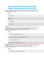 CQA: ASQ SAMPLE EXAM QUESTIONS WITH CORRECT ANSWERS 9IN GREY TICKS) FOR ...