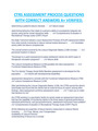 CTRS ASSESSMENT PROCESS QUESTIONS WITH CORRECT ANSWERS A+ VERIFIED ...